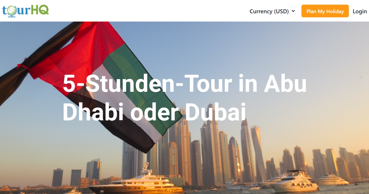 5-Stunden-Tour in Abu Dhabi oder Dubai
